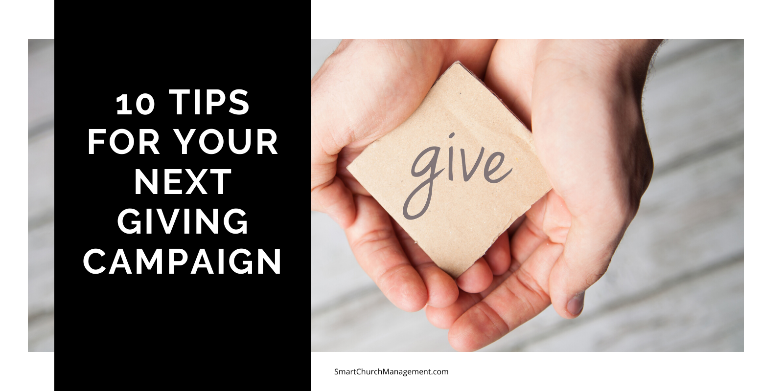 10 Tips for Your Next Giving Campaign | Smart Church Management