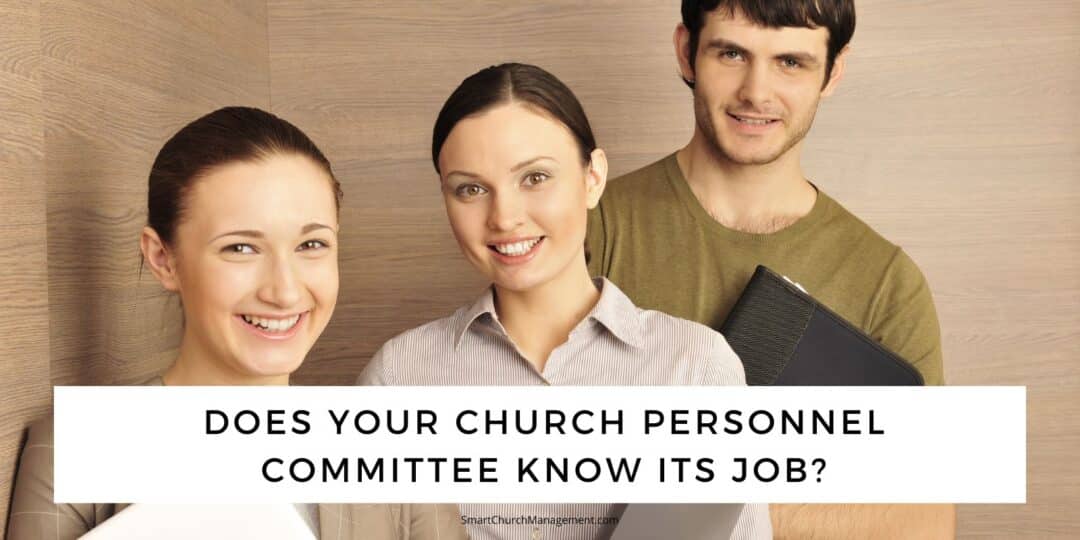Example Church Personnel Committee Job Description - Smart Church ...