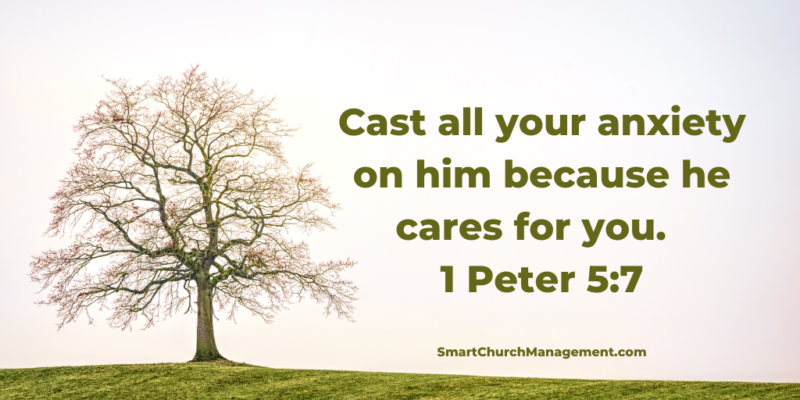 10 Bible Verses For Anxiety and Stress - Smart Church Management