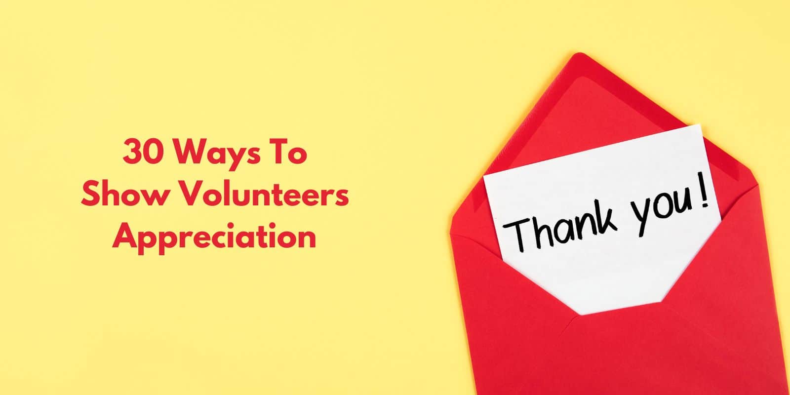 Volunteer Appreciation