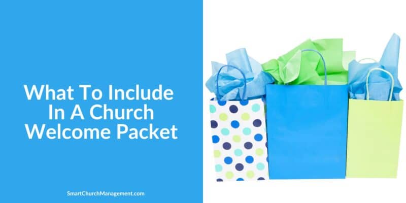 Church Visitor Welcome Packet - Smart Church Management